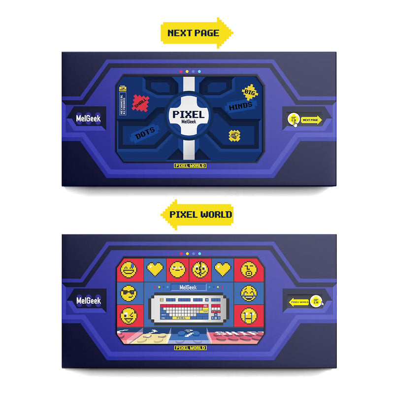 MelGeek Pixel Palette Brick-Compatible Customize Mechanical Keyboard