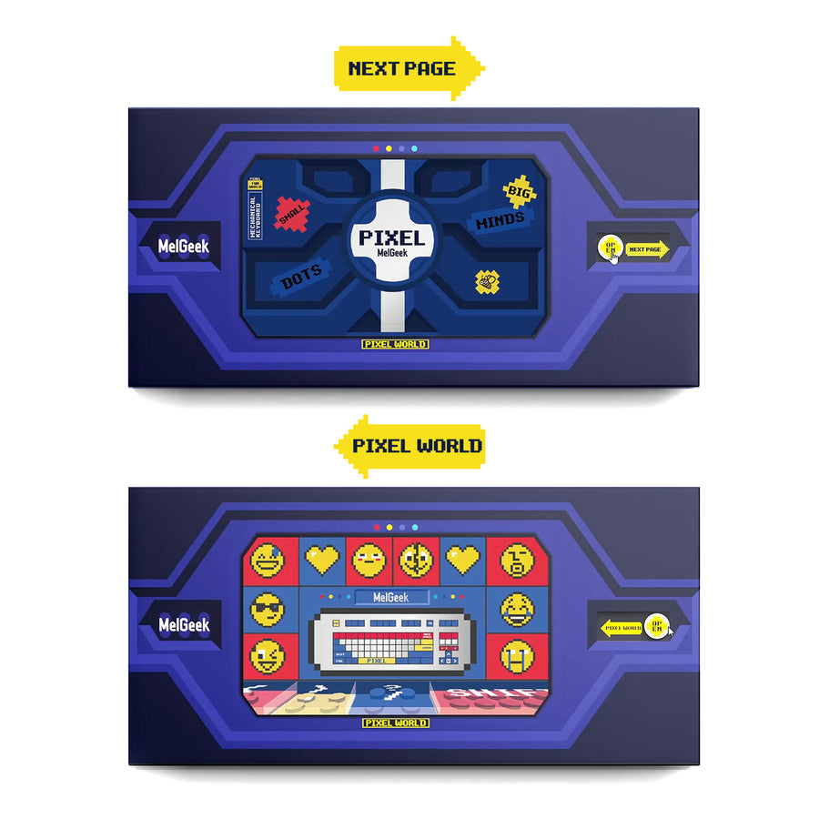 MelGeek Pixel Palette Brick-Compatible Customize Mechanical Keyboard