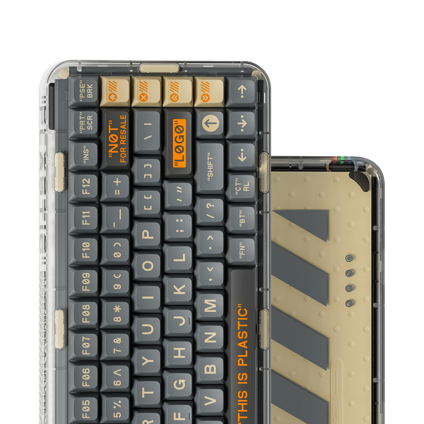 MelGeek Mojo84 Wasteland Wireless Gaming Keyboard
