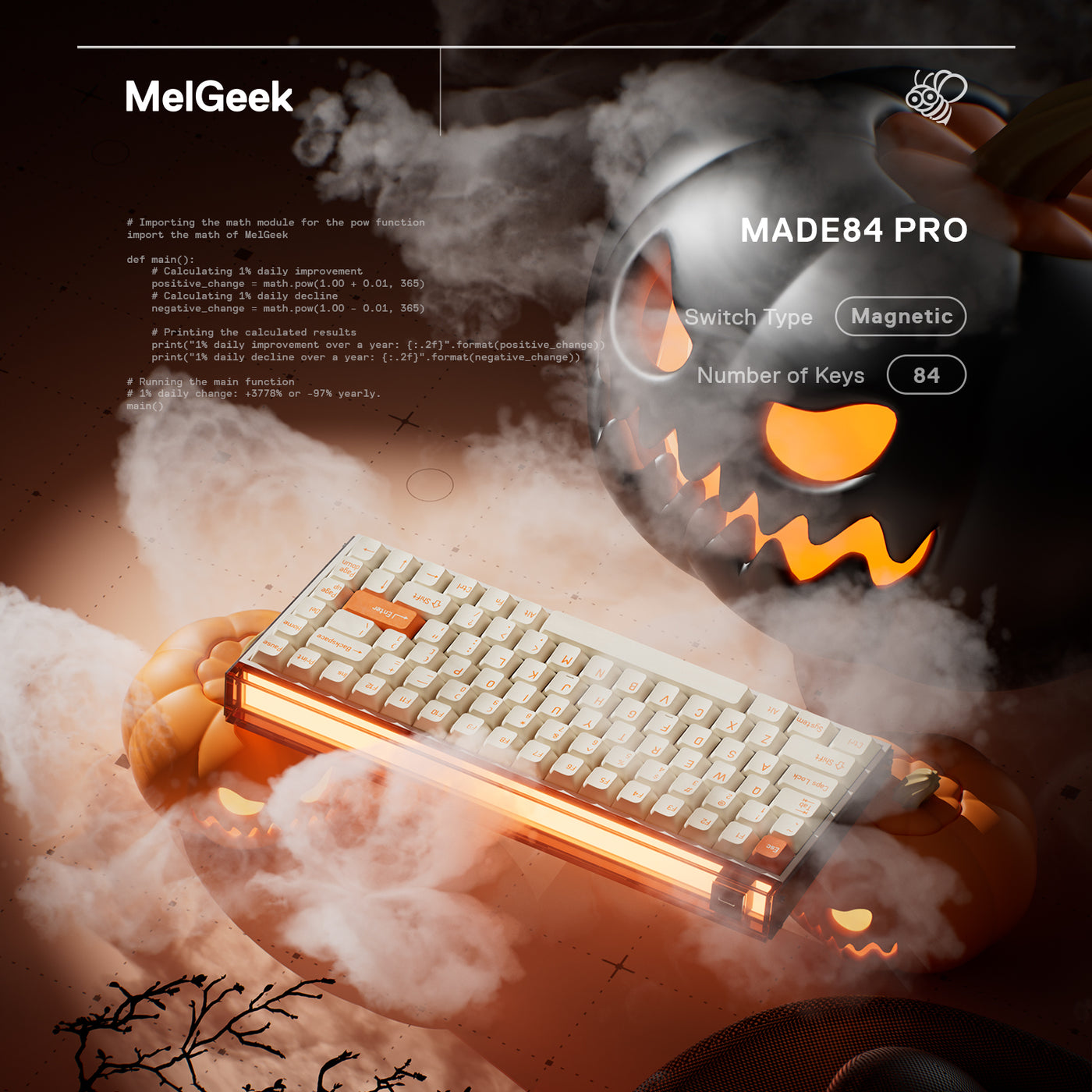 Melgeek MADE84 Pro-Made84Pro – Built for Pros, Designed for Every Desk