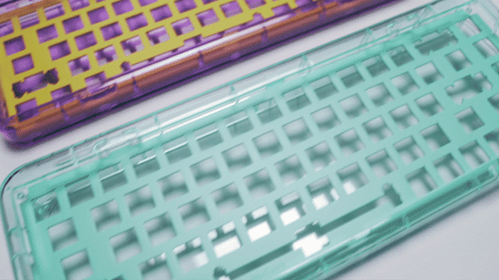 MelGeek Mojo68 Plastic See-through Mechanical Keyboard – MelGeek