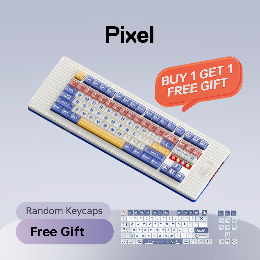 MelGeek Pixel Palette Brick-Compatible Customize Mechanical Keyboard