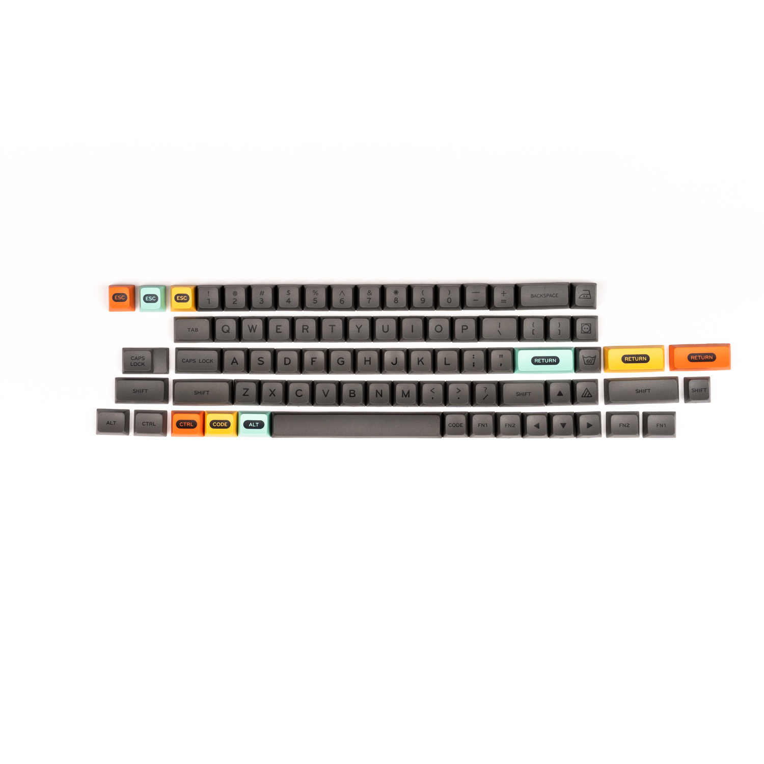 MelGeek MDA Profile Label Keycaps Set
