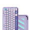 MelGeek Mojo84 Vaporwave Mechanical Keyboard