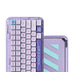 MelGeek Mojo84 Vaporwave Mechanical Keyboard