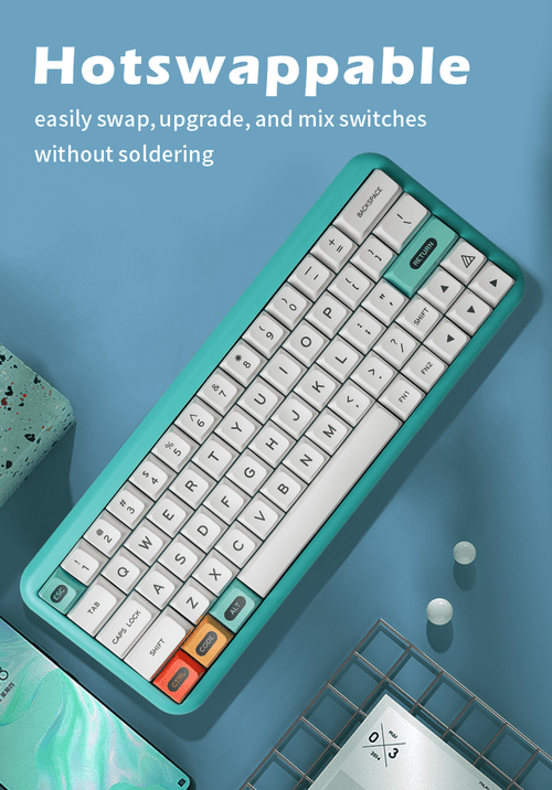 Mojo Aluminum Bluetooth/Wireless/Wired Mechanical Keyboard