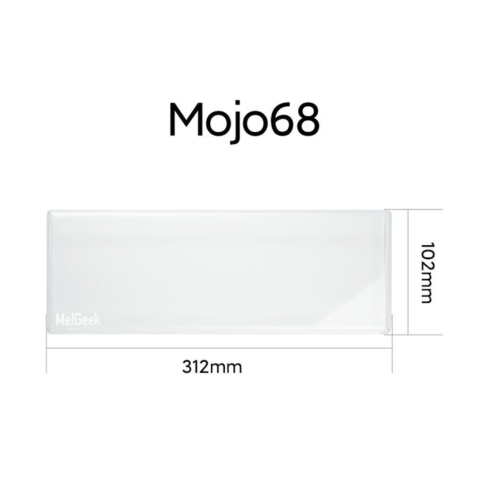 MelGeek Acrylic Mechanical Keyboard Dust Cover for Mojo68/Mojo84